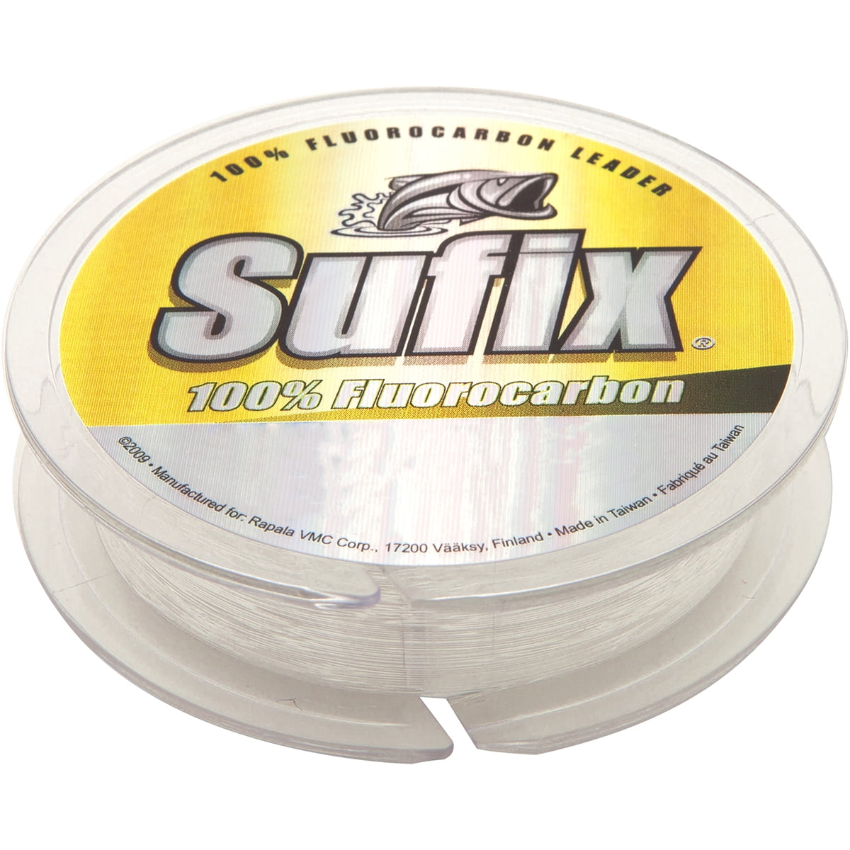 Sufix Invisiline Fluorocarbon Leader 12 lb Clear - Walmart.com