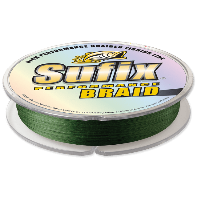 Sufix Performance Braid Fishing Line 100 Yards - Walmart.com