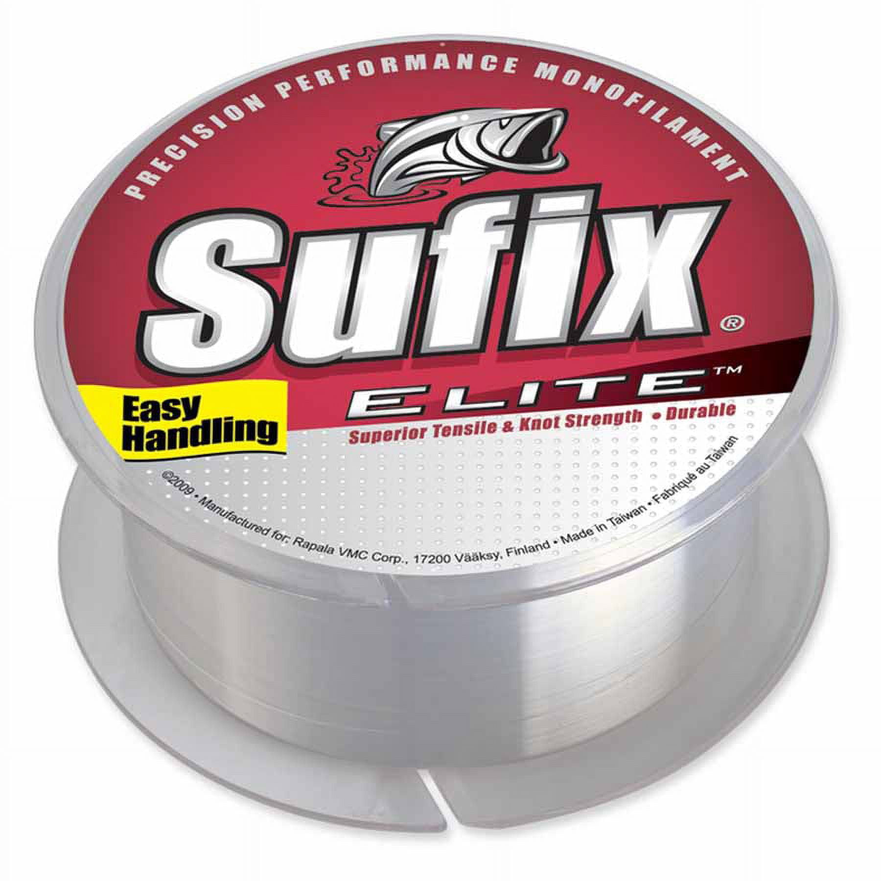 Sufix Precision Performance Monofilament 8lb Elite Fishing Line ...