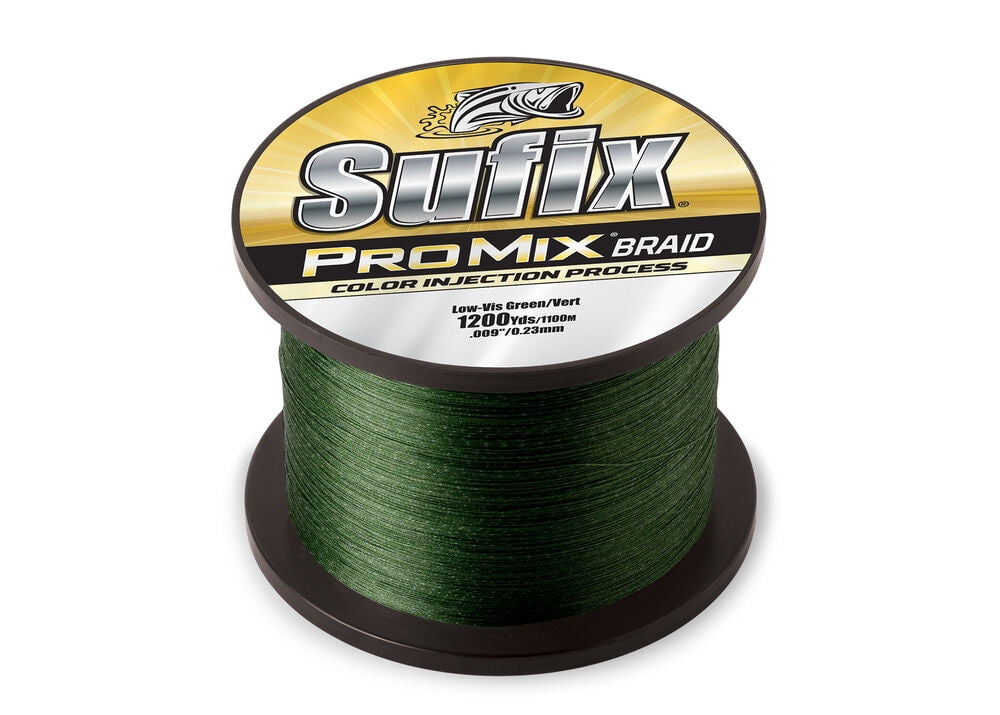 Sufix ProMix Braid - 50lb - Low-Vis Green - 1200 yds [630-350G ...