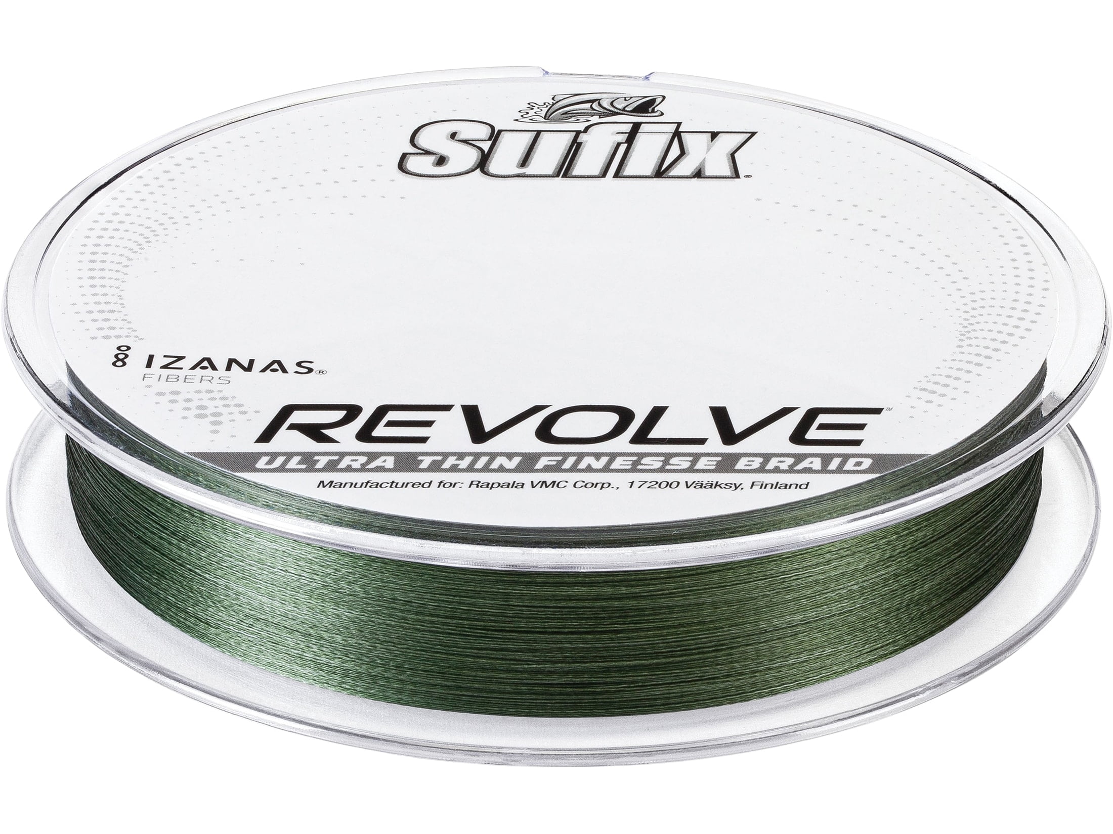 Sufix Revolve Braided Fishing Line 6lb 200yd Low-Vis Green - Walmart.com