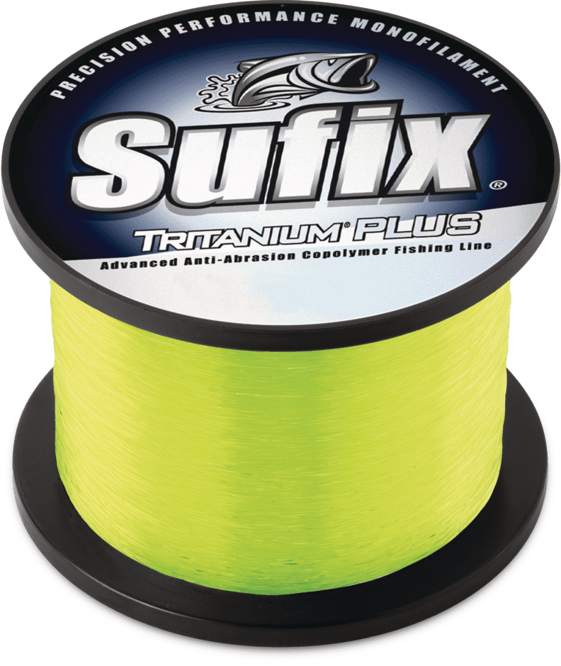 Sufix 696 Tritanium Plus Monofilament Fishing Line, 1 lb Spool, 50 lb ...