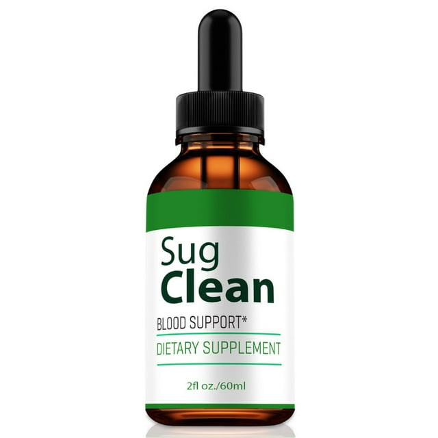 Sug Clean Drops, SugClean Liquid Dropper Formula - Naturally Supports ...