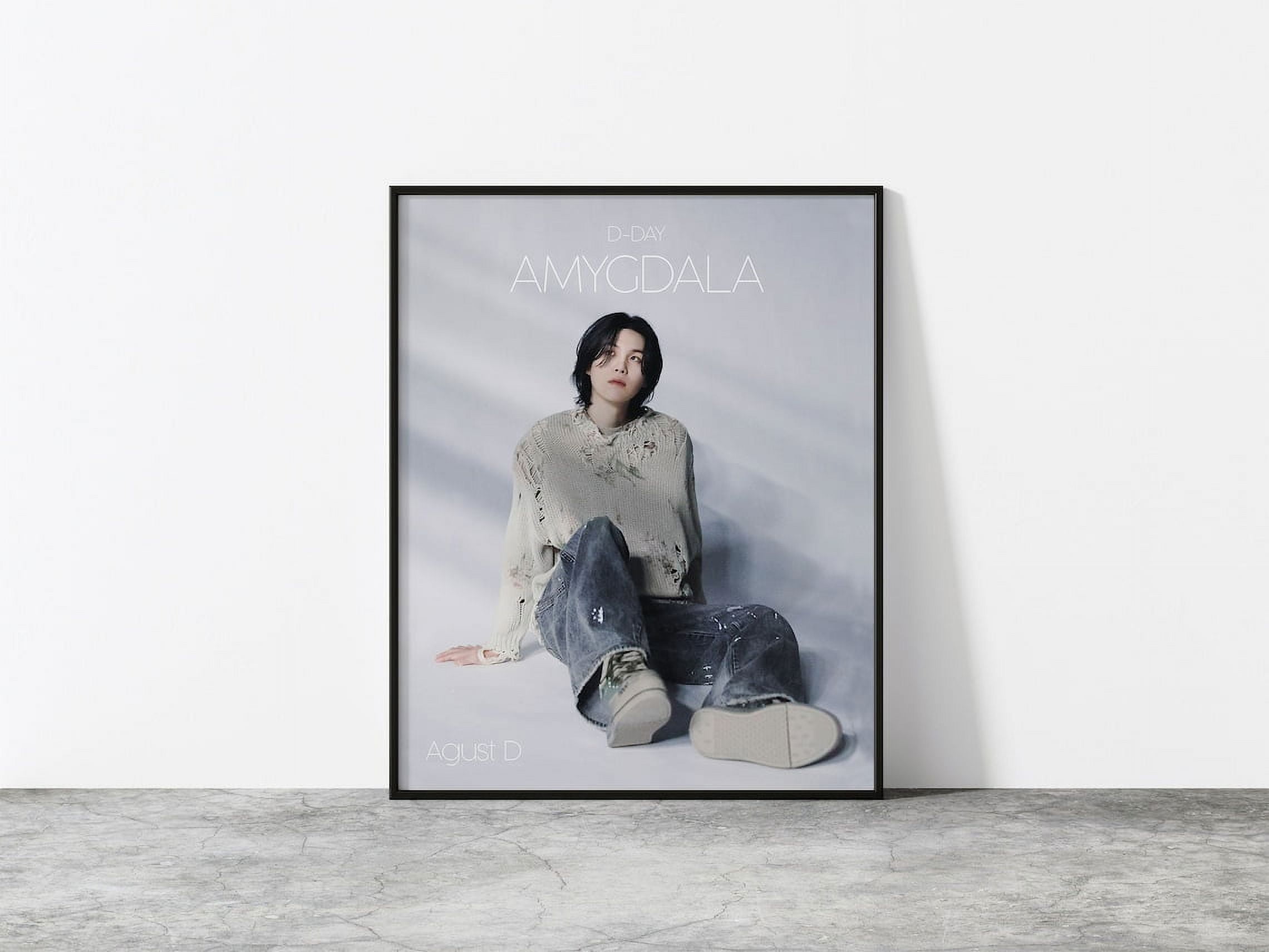 Suga Amygdala Poster | D-DAY Solo Album | Agust D Print | Min Yoongi ...