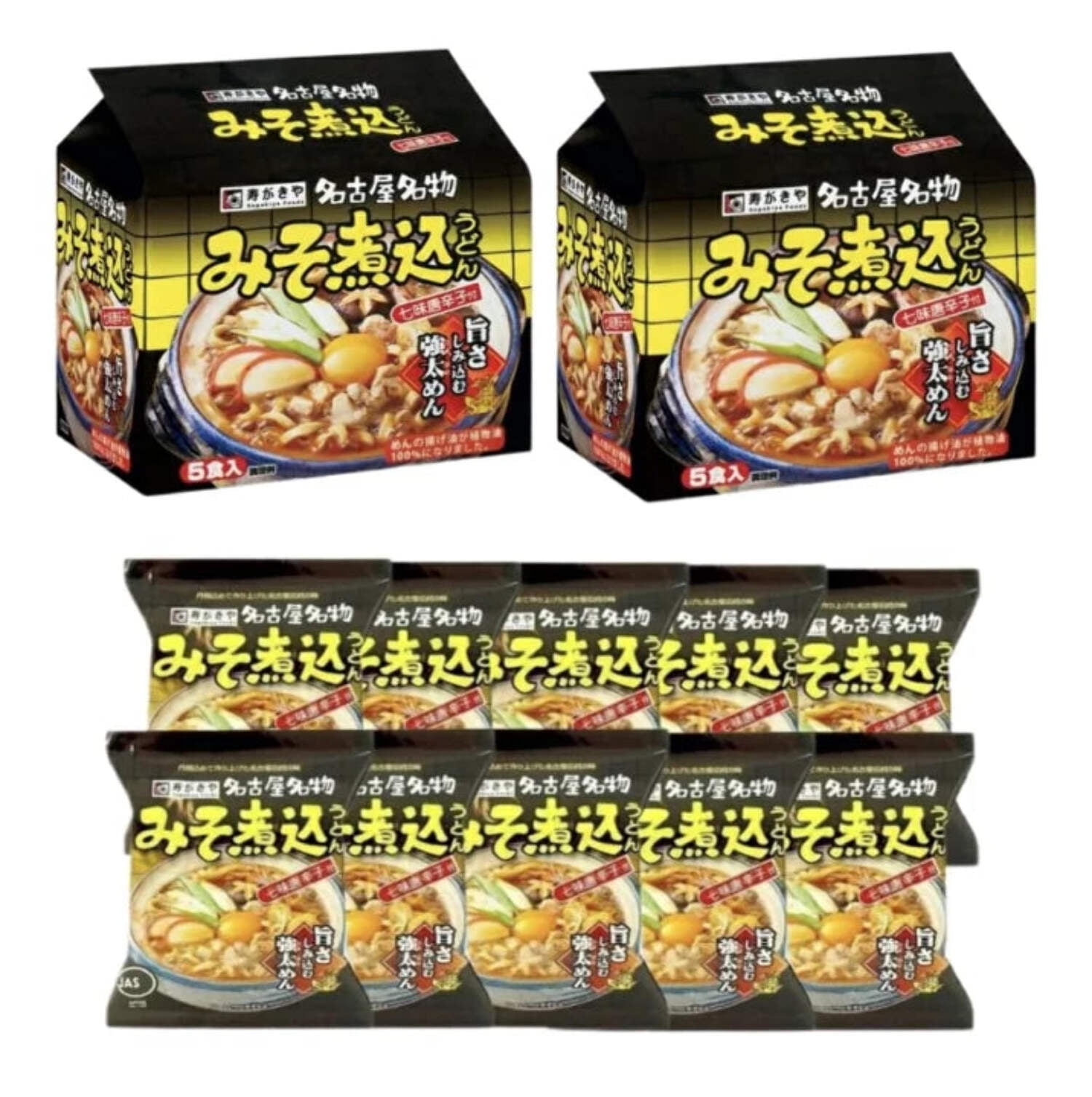 Sugakiya Miso Nikomi Udon 91g x 10 Servings Made in JAPAN - Tokyo Sakura Mall - Walmart.com