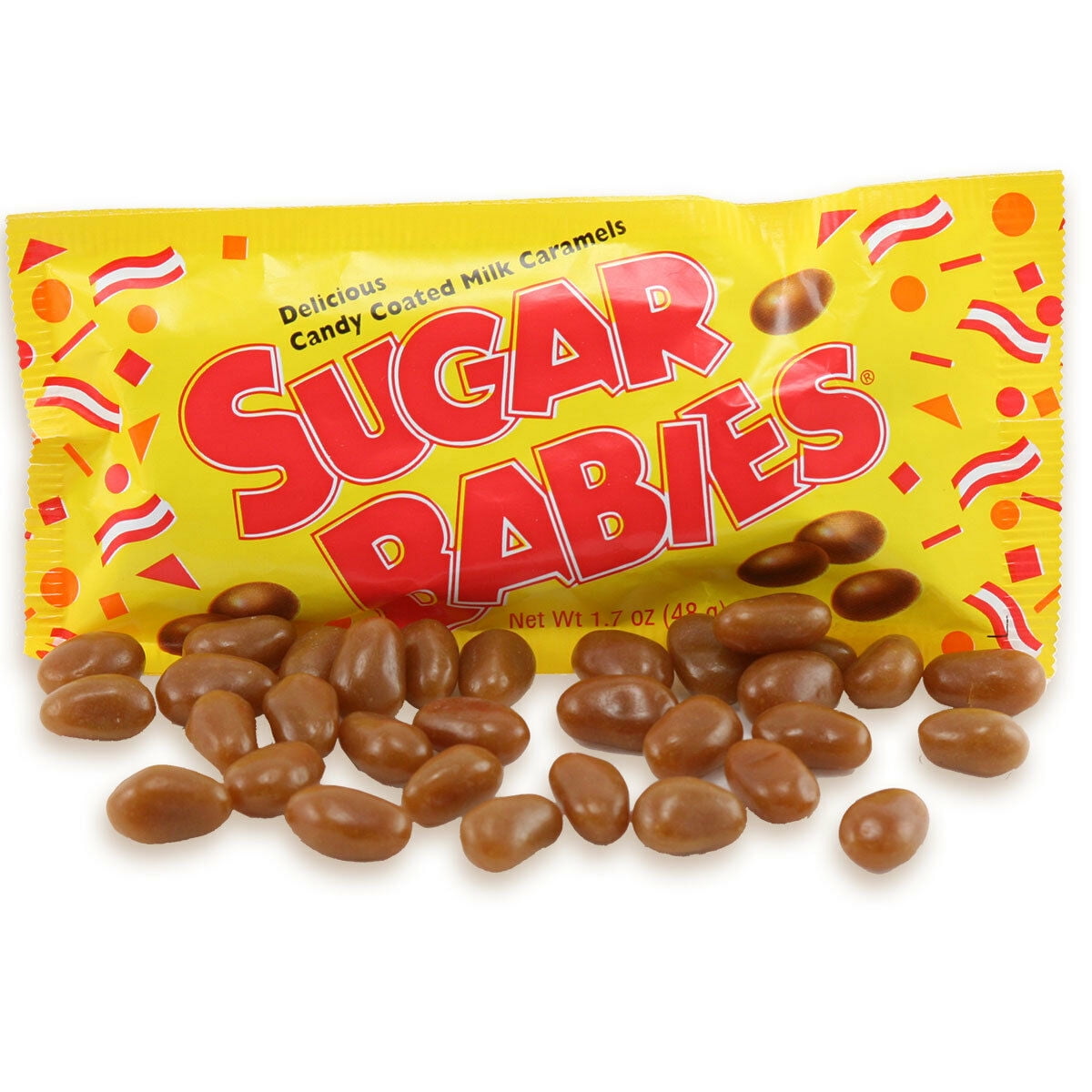 Sugar Babies Milk Caramel Candy - 4 Ct - 1.7oz Bite-Sized Caramels ...