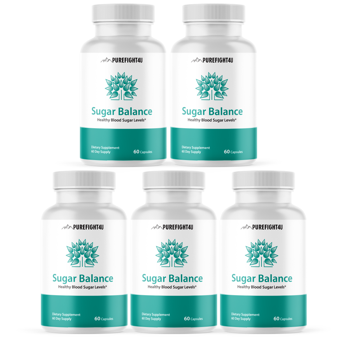 Sugar Balance Capsules, Healthy Blood Sugar Levels-5 Bottles - Walmart.com