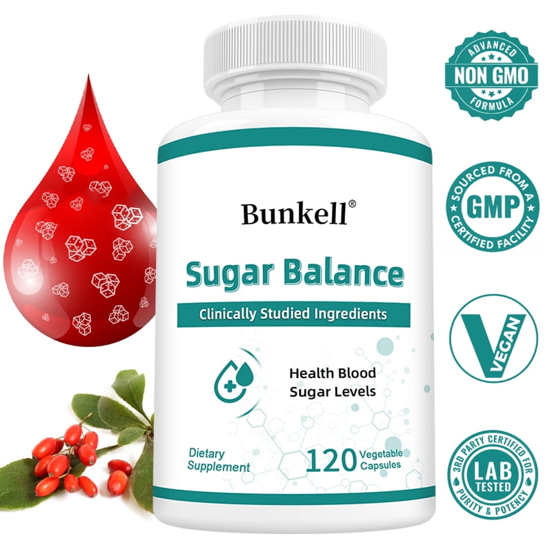 Sugar Balance Dietary Supplement - Balanced Blood Sugar, Healthy Heart ...