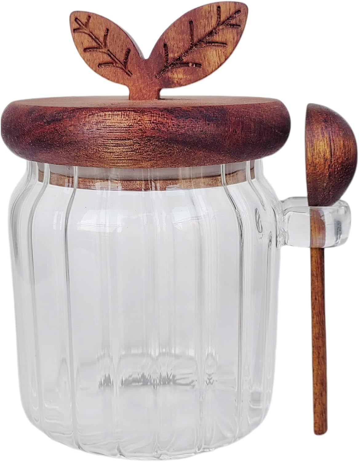 Sugar Bowl with Lid and Spoon,17 oz Sugar Container for Coffee Bar ...