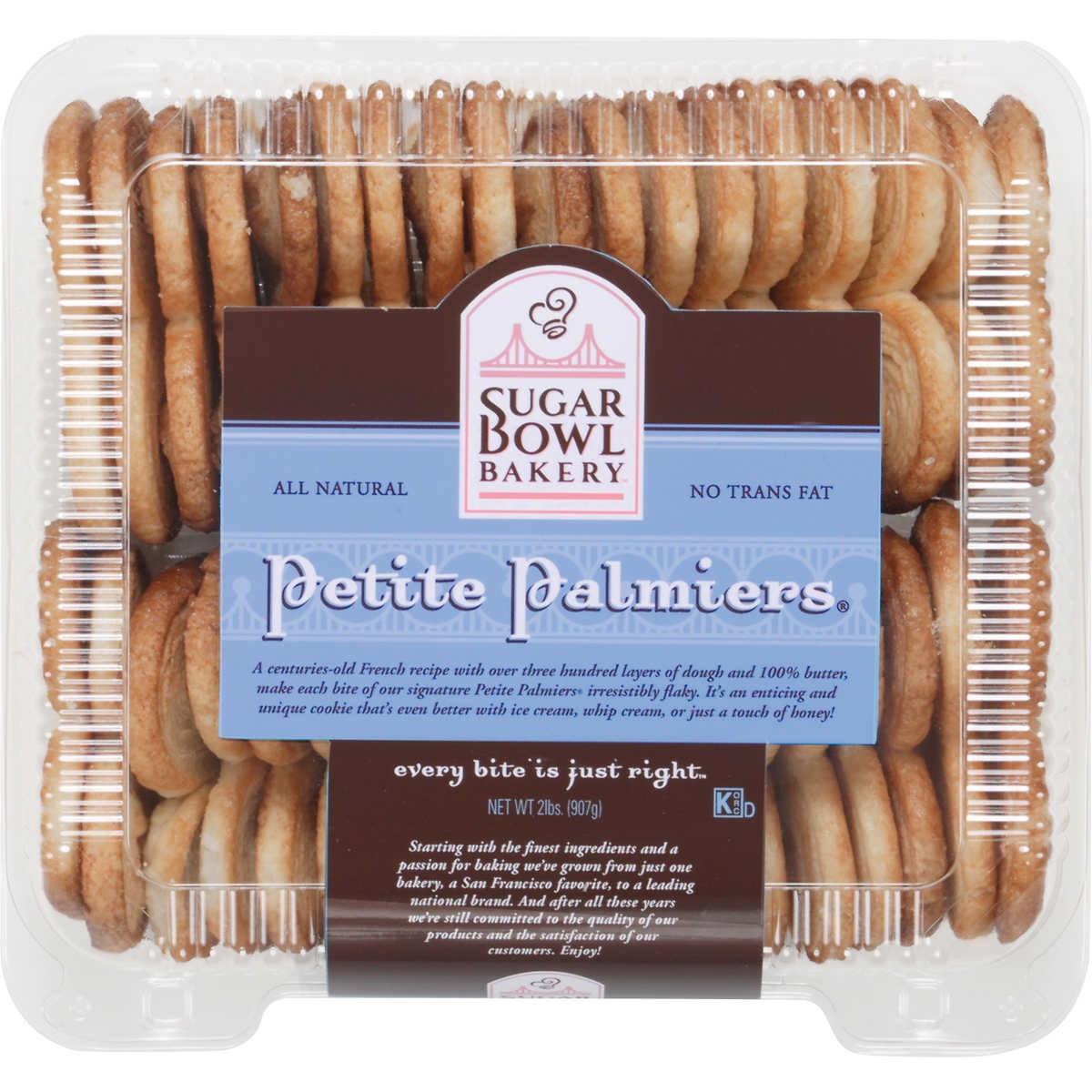 Sugar Bowl Petite Palmiers, 32 Ounce - Delicious Flaky Pastries ...