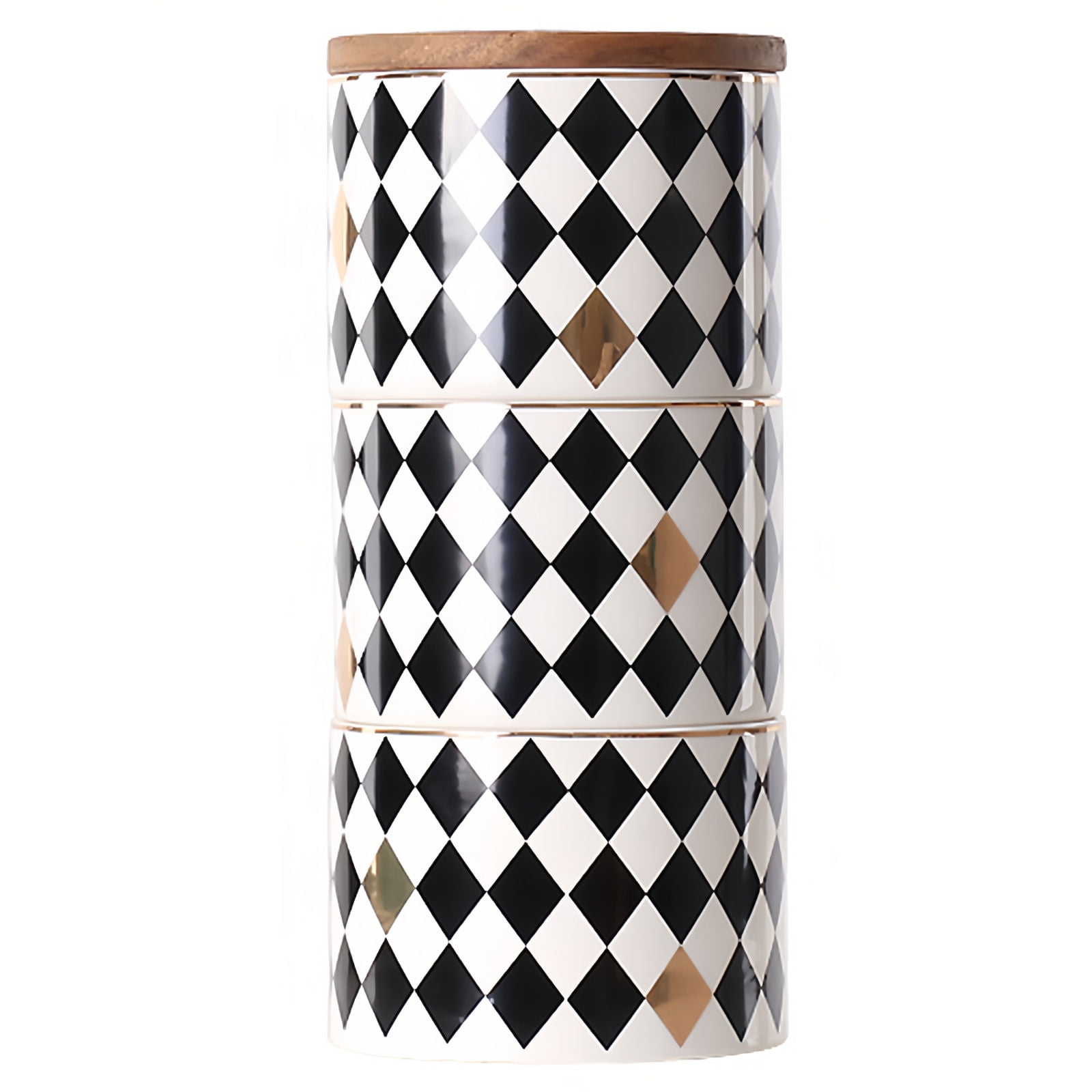 Sugar Bowl With Lid, Fruit Bowl For Kitchen Counter, Ceramic Flour And ...