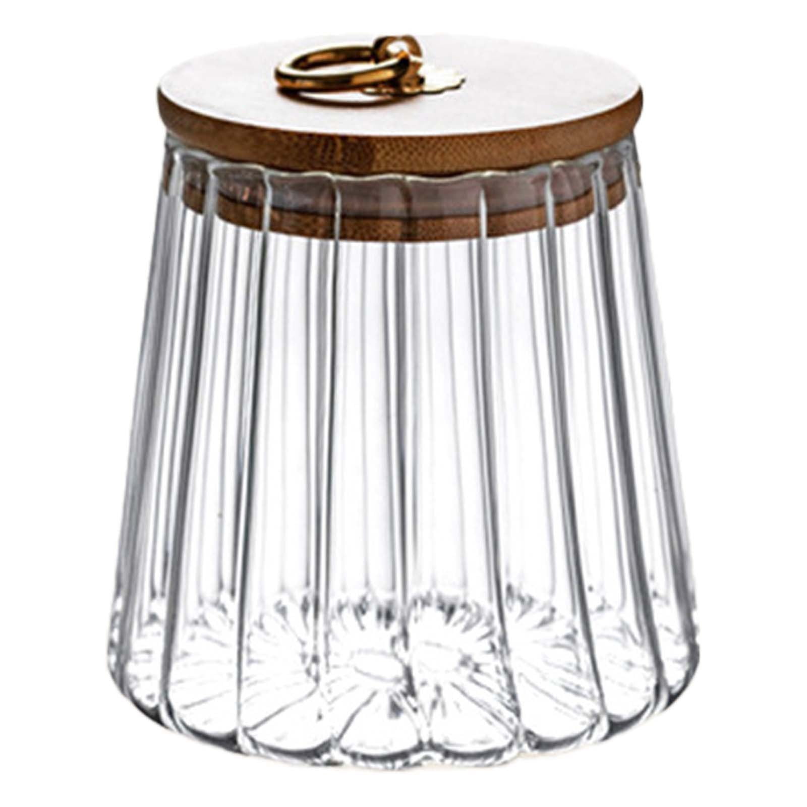 Sugar Bowls Sugar Container 18.59 FL OZ Glass Coffee Canister Airtight ...