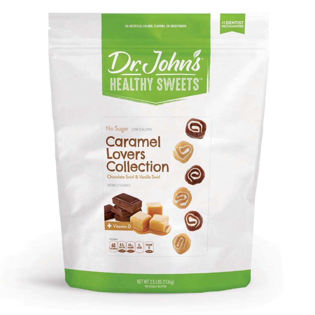 Sugar Candy, Caramel Swirls with Zero Sugar, Low Calorie Snacks, Keto ...