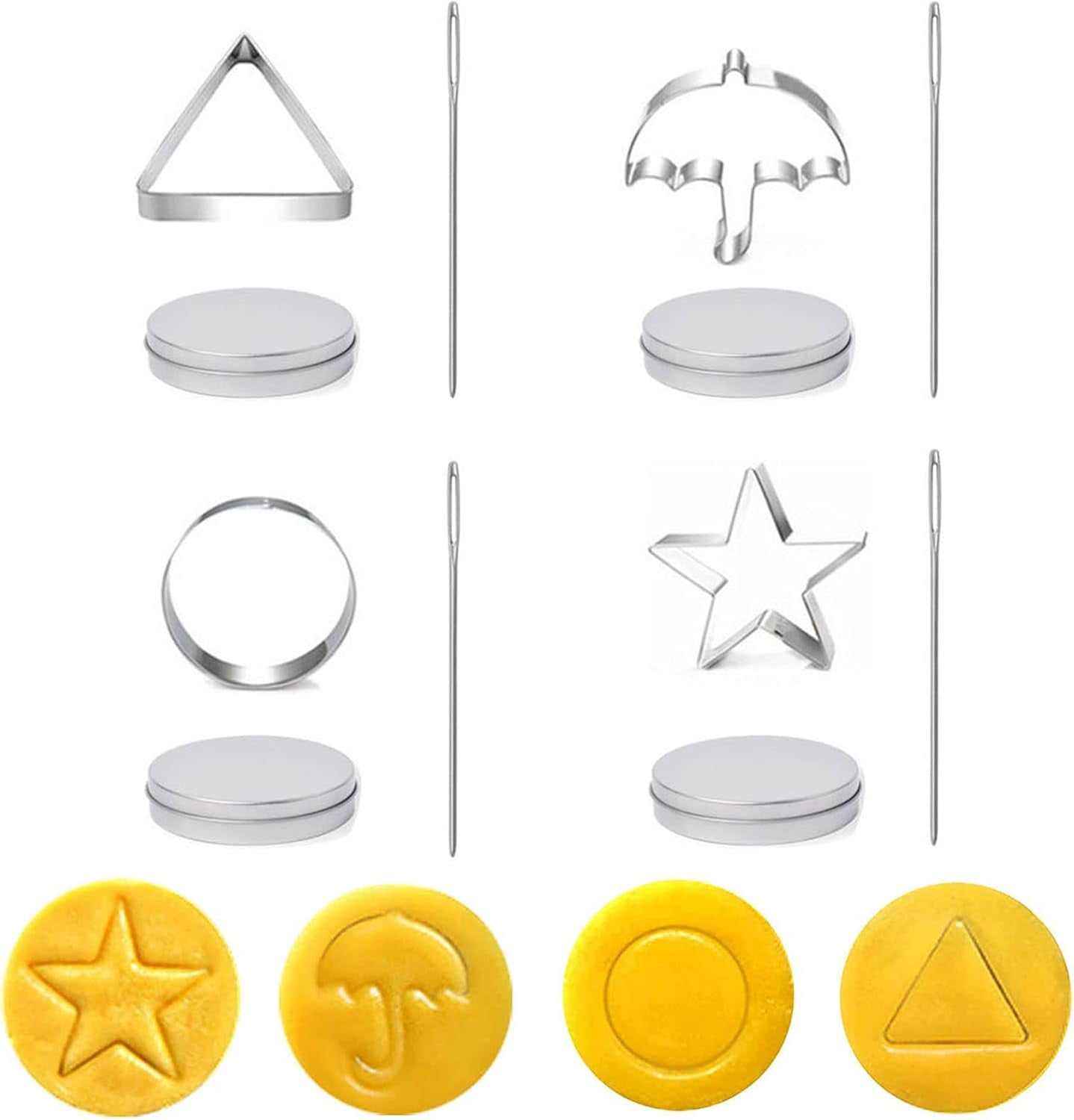 Sugar Candy Making Tools, Stainless Steel Cookie Cutters Biscuit Molds ...