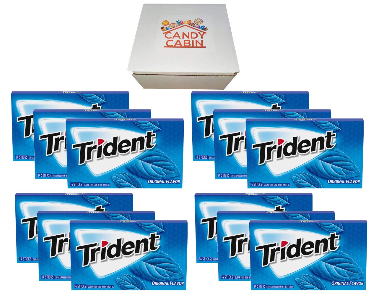 Sugar Chewing Gum, Variety Pack of 12 by (Original) - Walmart.com