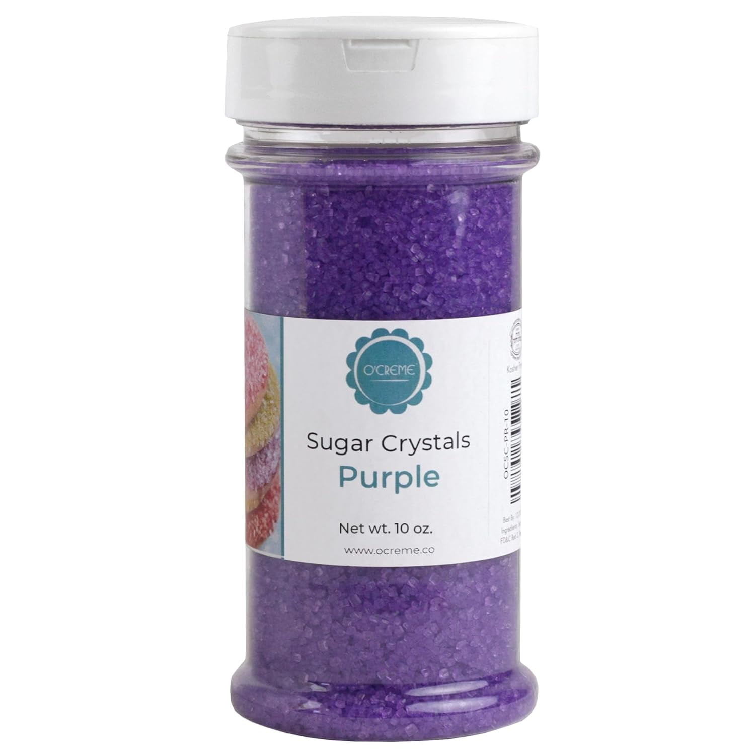 Sugar Crystals - Coarse Sugar for Cookie Decorating - Eye-Catching ...