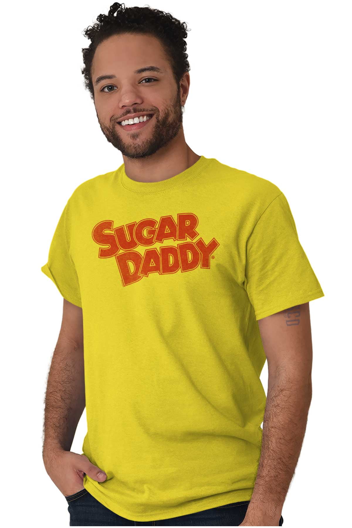 Sugar Daddy Logo Favorite Candy Men's Graphic T Shirt Tees Brisco ...
