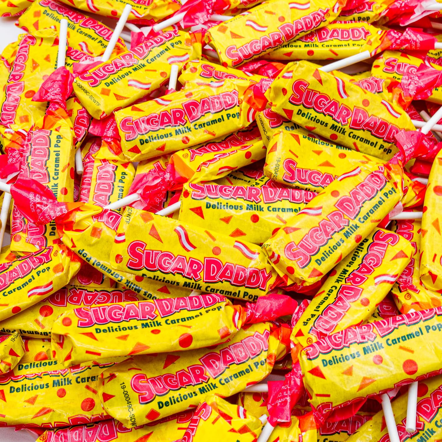 Sugar Daddy Milk Caramel YYF14 Lollipops 24 oz - Bulk Candy in ...