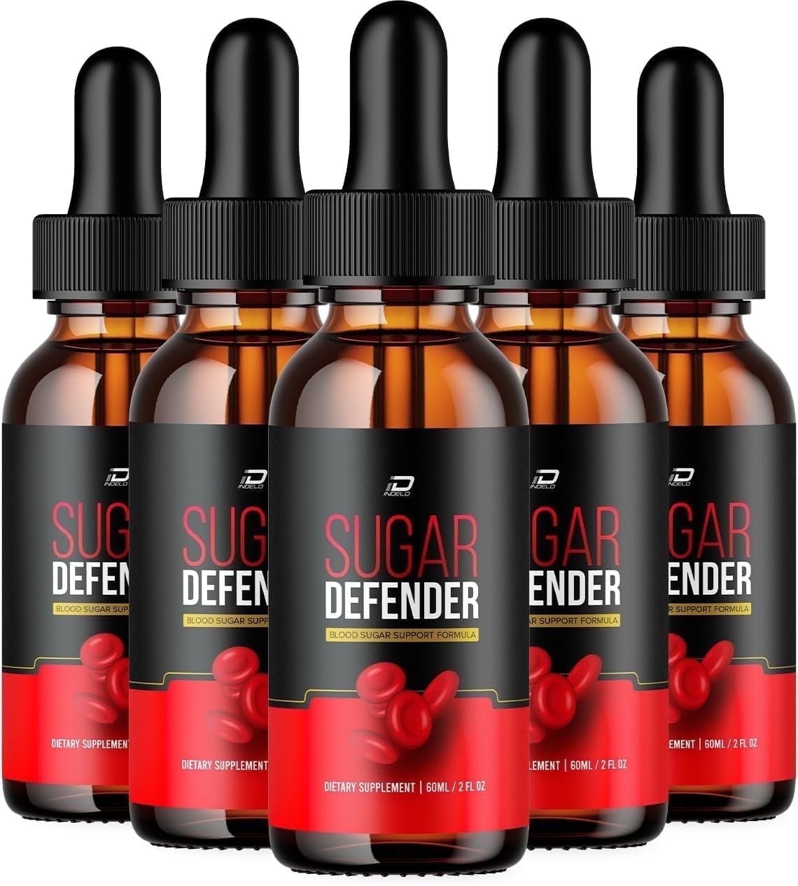 Sugar Defender Liquid Drops, Herbal Blend, Energy and Blood Sugar ...