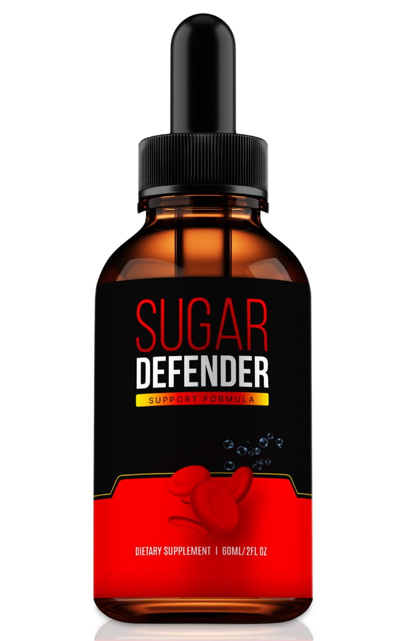 Sugar Defender Liquid Drops, Premium Blood Support, All-Natural Dietary ...