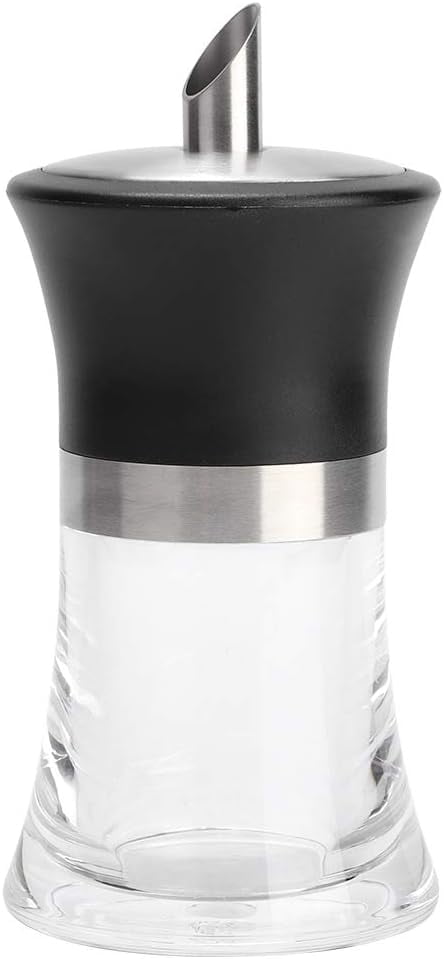 Sugar Dispenser,Cafe Glass Sugar Dispenser With Stainless Steel Nozzle ...