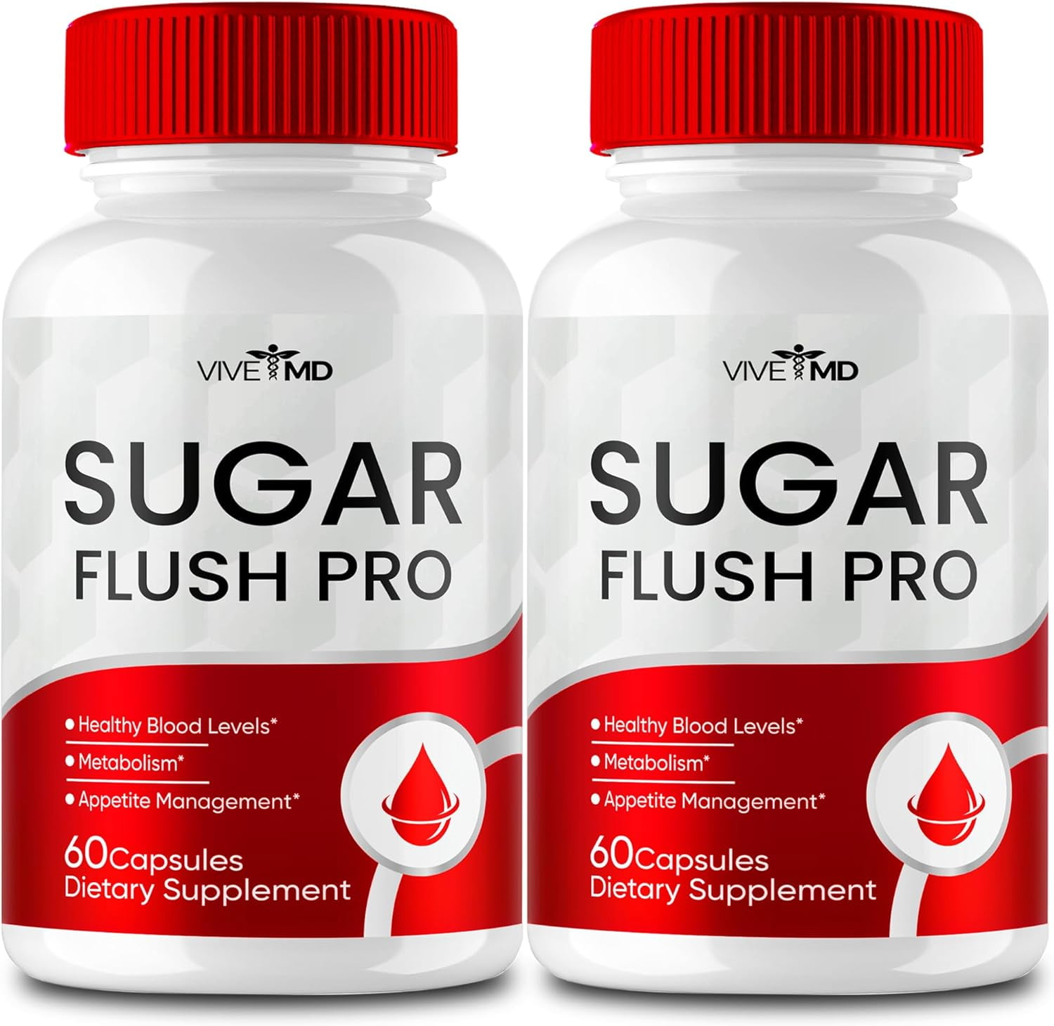Sugar Flush Pro Capsules Advanced Blood Formula Support Supplement ...
