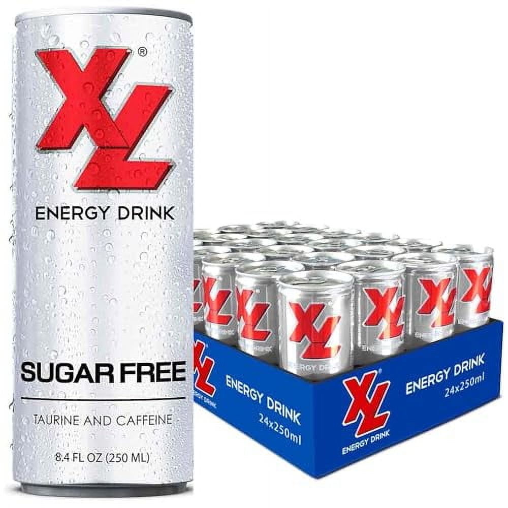 Sugar Free (8.4 Oz) 24 Pack - Zero Sugar Energy Drink with Caffeine and ...