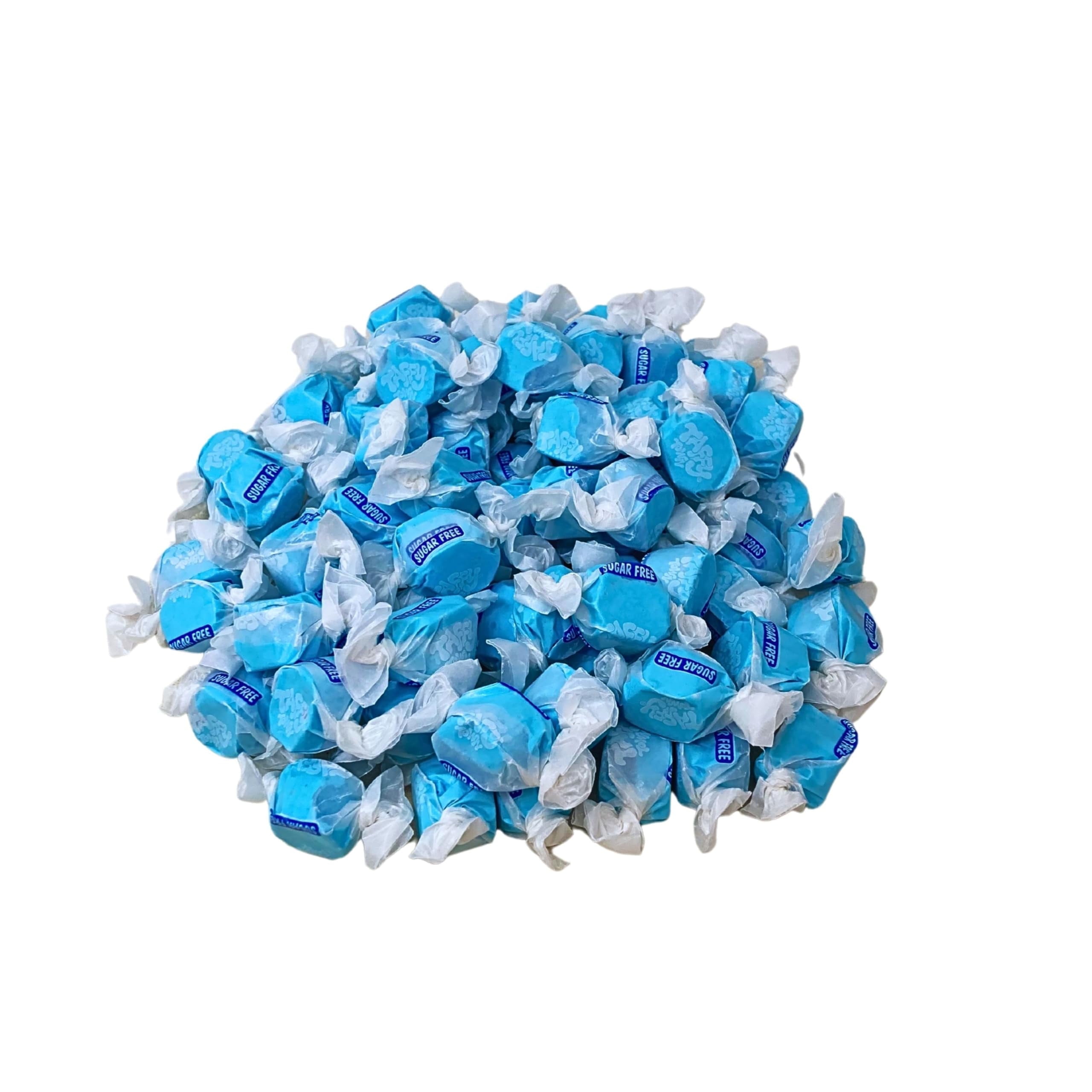 Sugar-Free Blue Raspberry Salt Water Taffy - 1 lb (16 oz) - Walmart.com