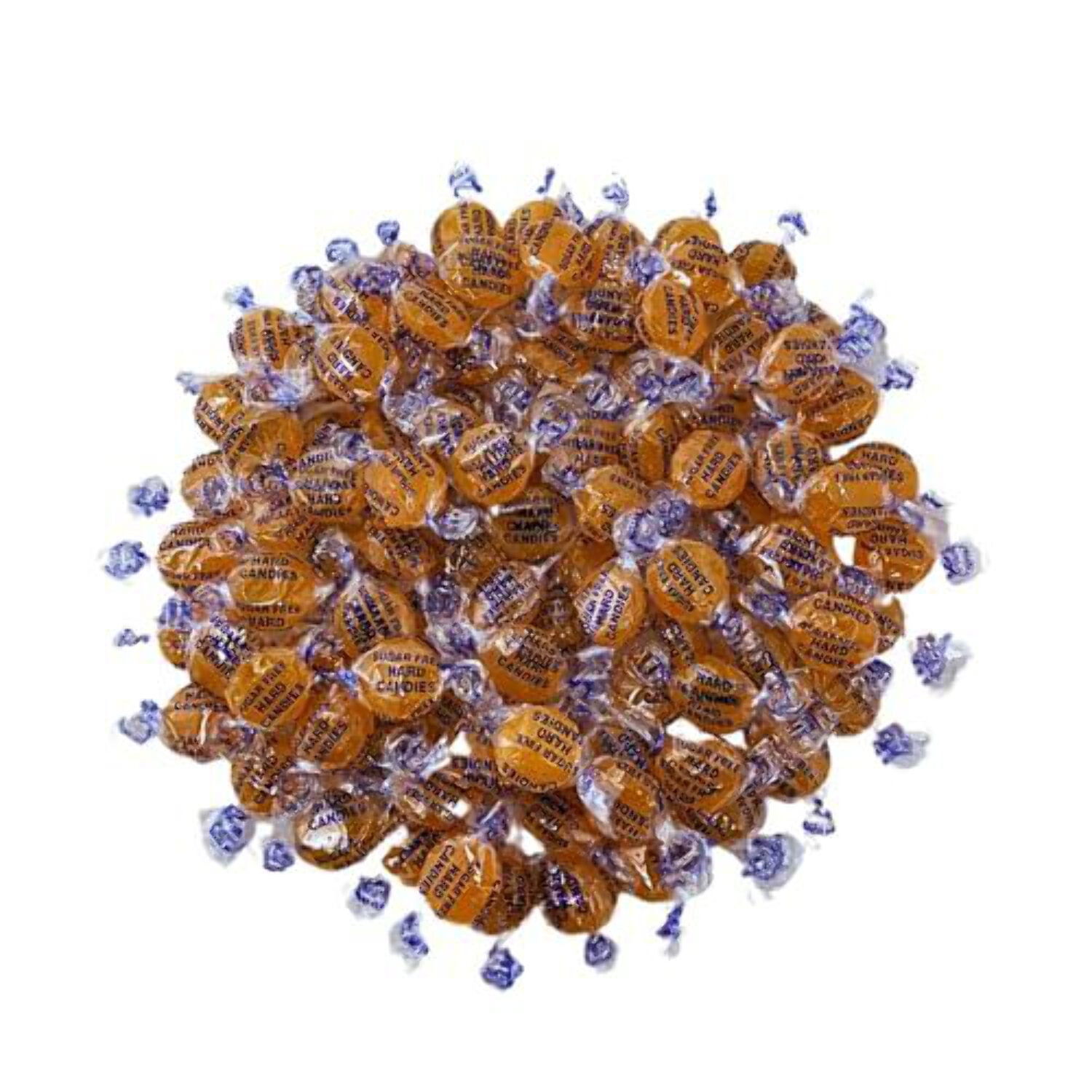 Sugar Free Butterscotch Hard Candy 1 lb Bag Individually Wrapped Gluten ...