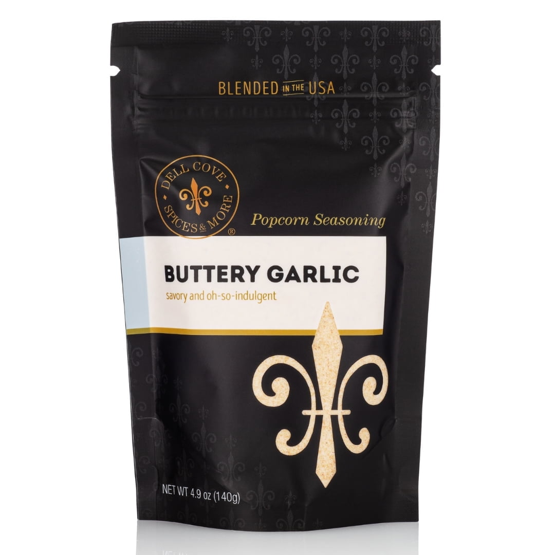 Sugar-Free Buttery Garlic Popcorn Seasoning - Best Garlic Butter ...