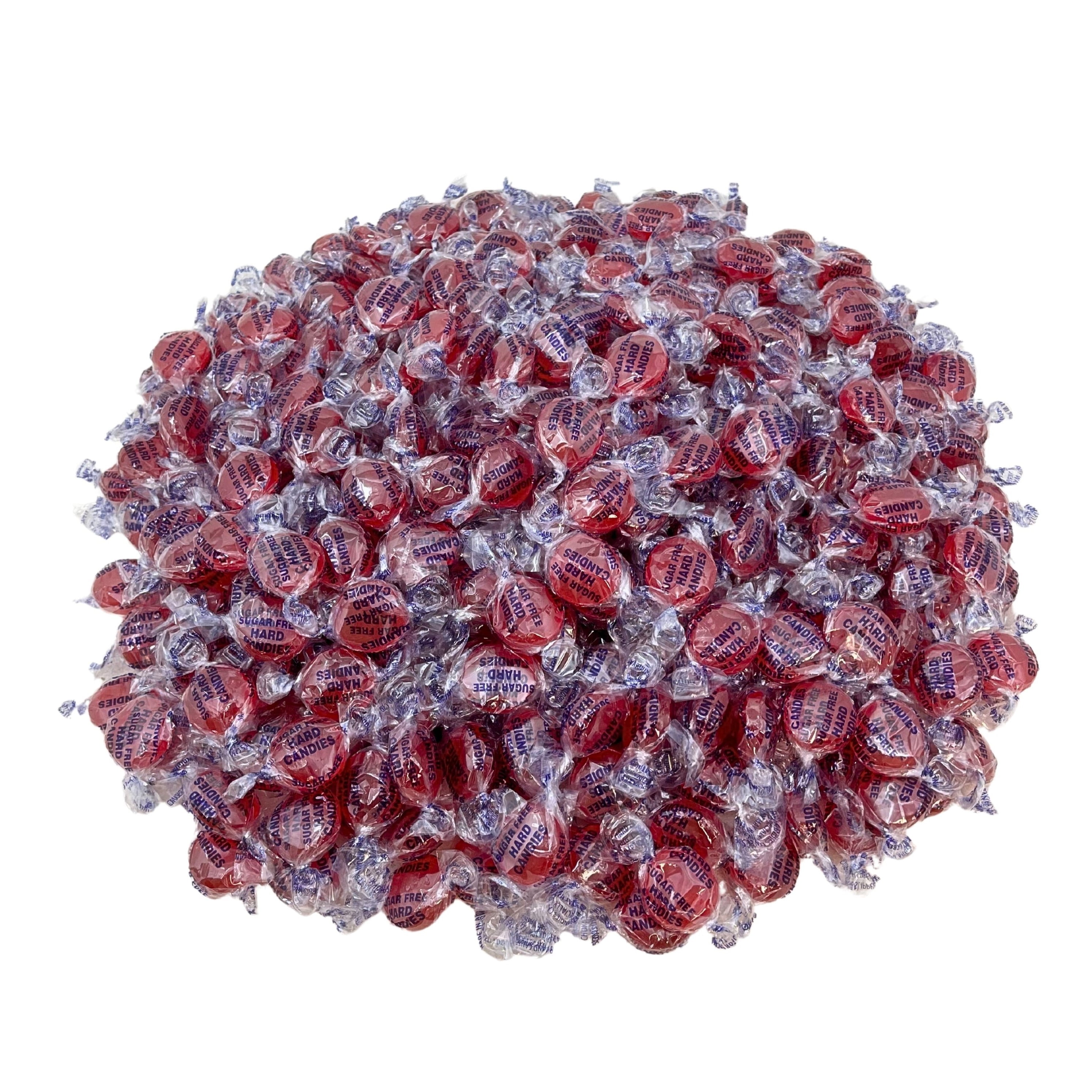 Sugar-Free 3lbs Cinnamon Candy Assortment, Red Bon Bons Hard Candy ...