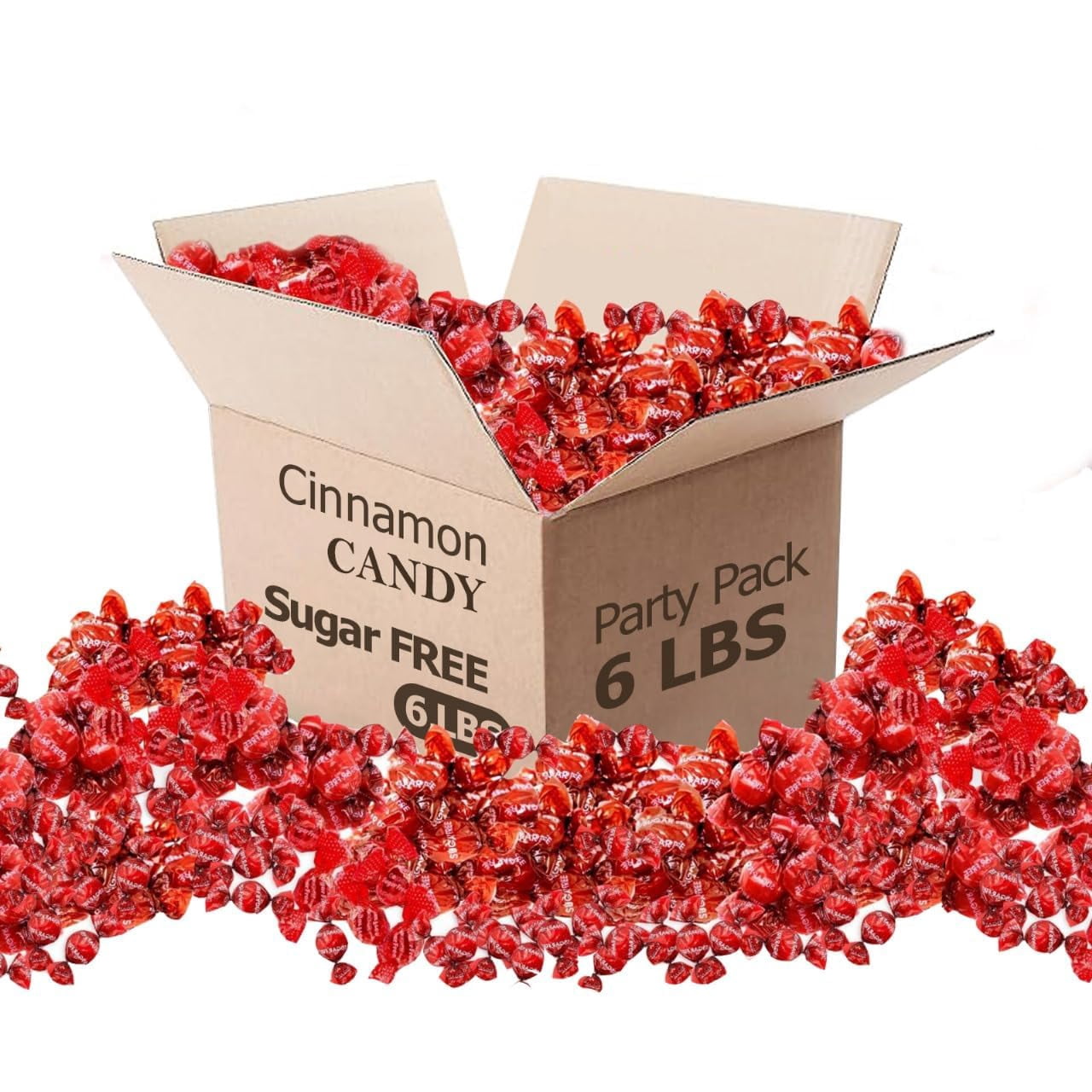 Sugar-Free Cinnamon Discs – Bulk 6 lb Bag, Classic Spicy Cinnamon Hard ...
