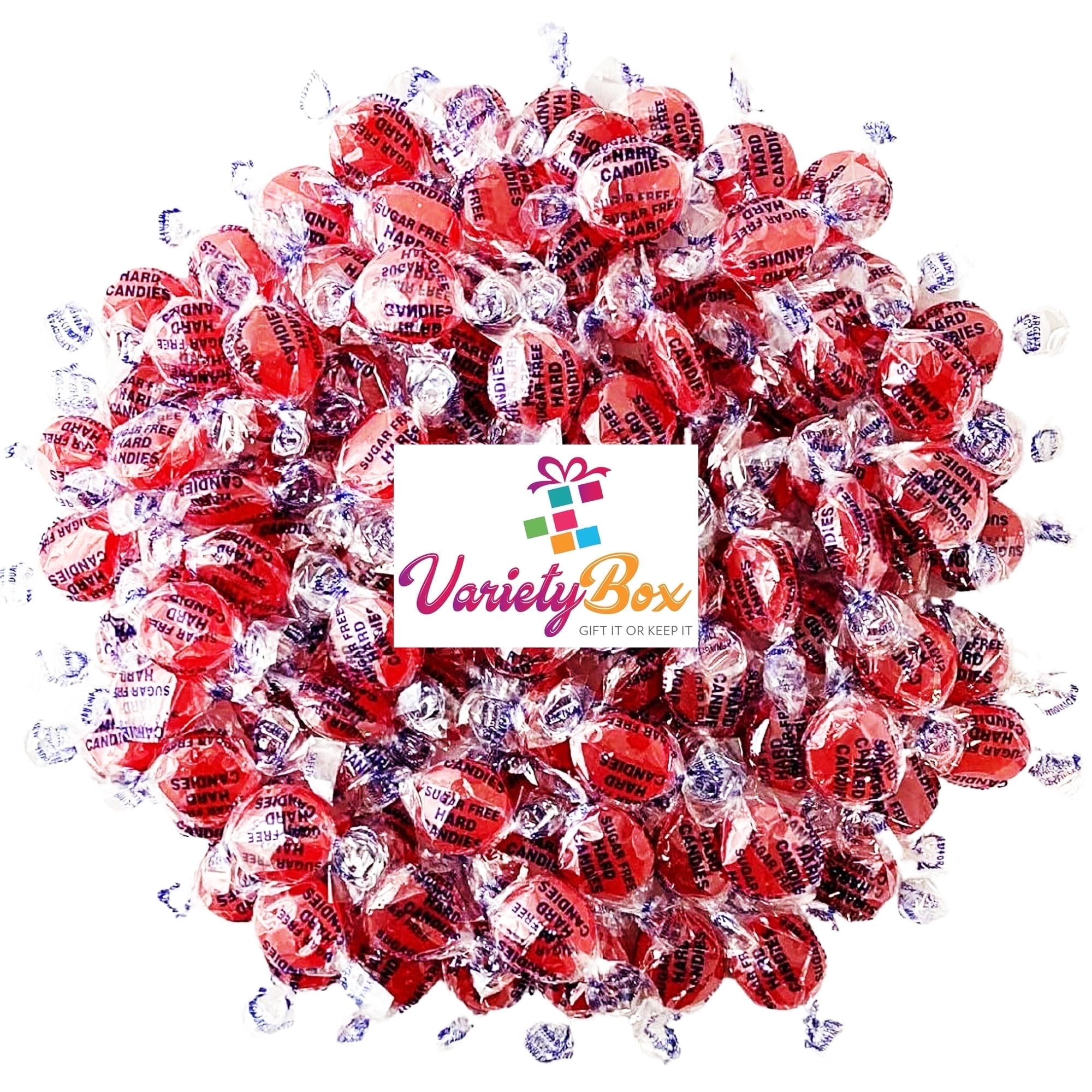 Sugar Free Cinnamon Hard Candy Discs, 1 lb Bag, Individually Wrapped ...