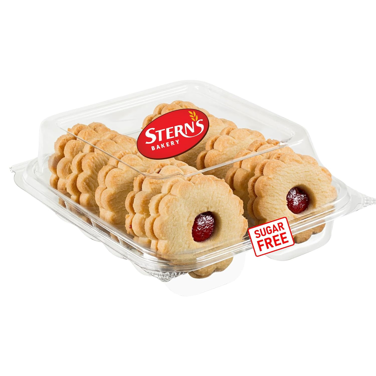 Sugar Free Cookies by Stern’s Bakery | [10 Count] Strawberry Filled ...