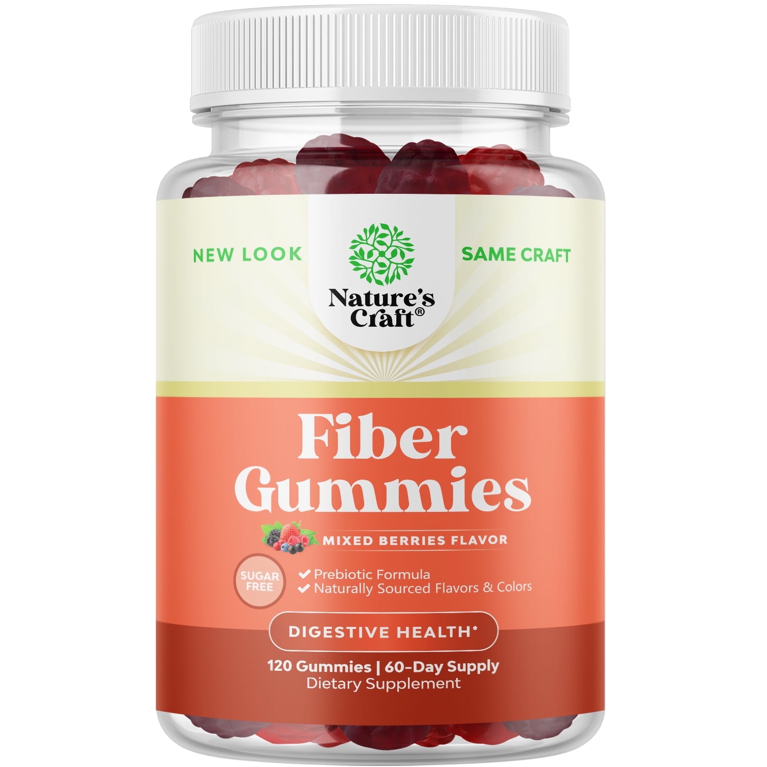 FIT WELL Dietary Sugar-Free Fiber Gummies - Immunity & Digestive ...