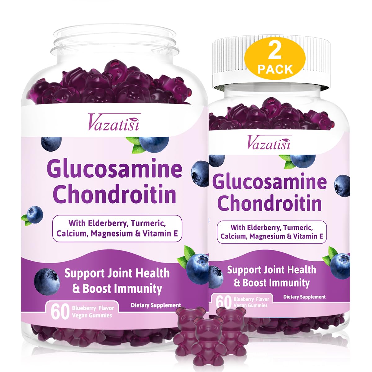 Sugar Free Glucosamine Chondroitin Stf9 Msm Gummies Glucosamine
