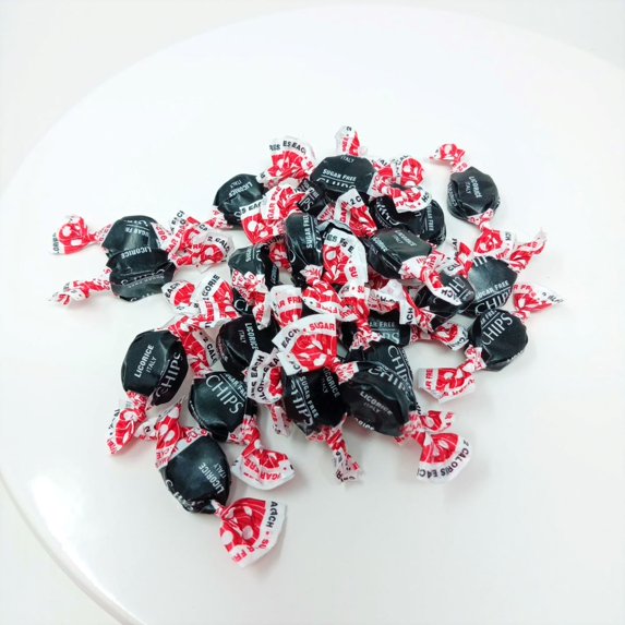 Sugar Free Licorice Chips part Stevia Chipurnoi Italian Cough Drops 27. ...