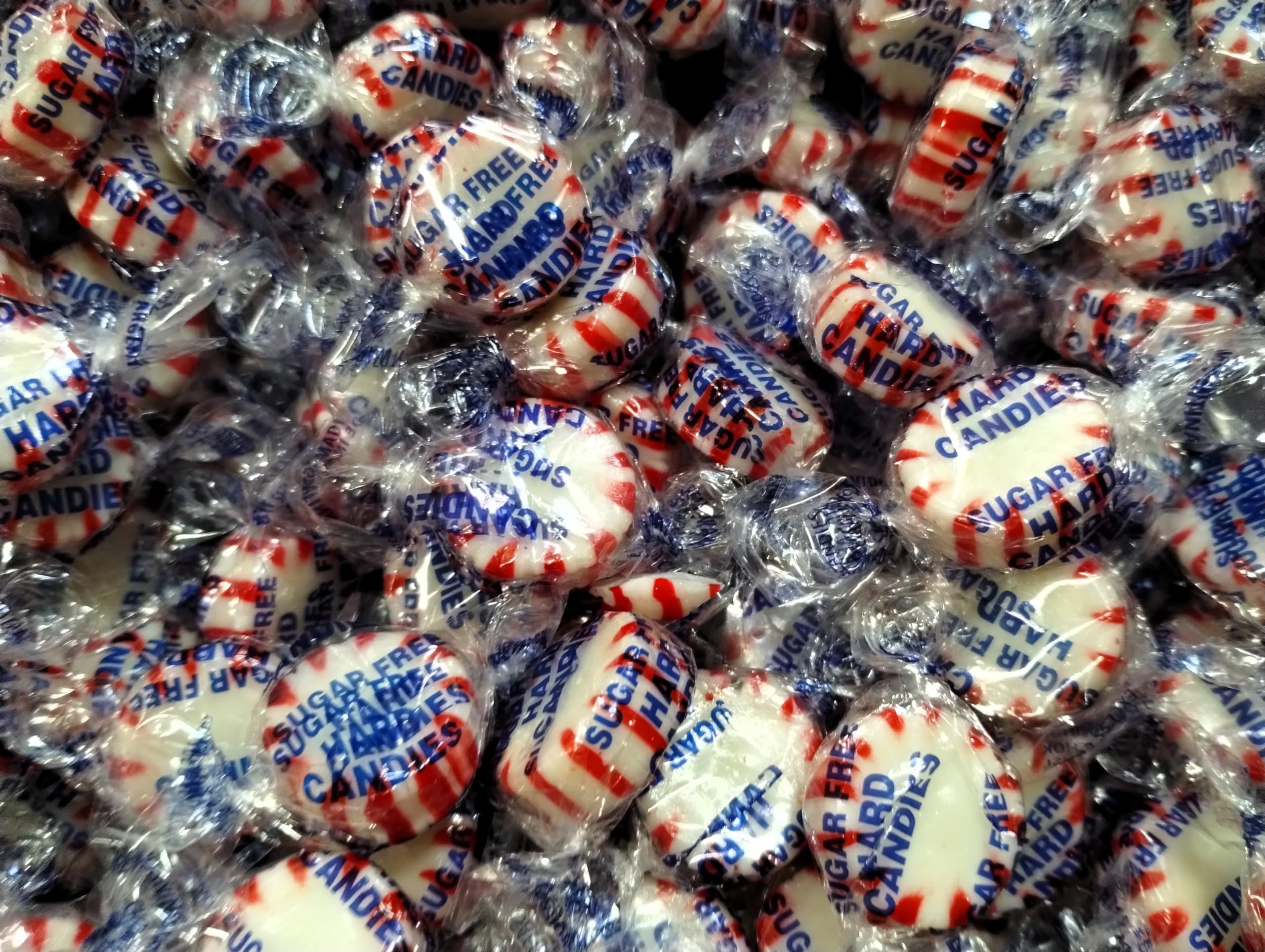 Sugar Free Peppermint Starlight BCF26 Hard Candy Buttons - 50 Pieces of ...