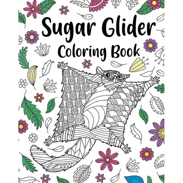free coloring pages sugar glider