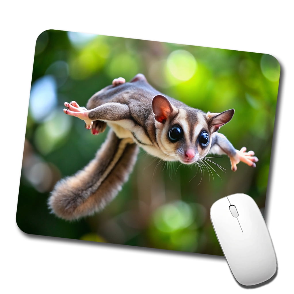 Sugar Glider Flying Gliding Mouse Pad Low Profile Gaming Mat - Walmart.com