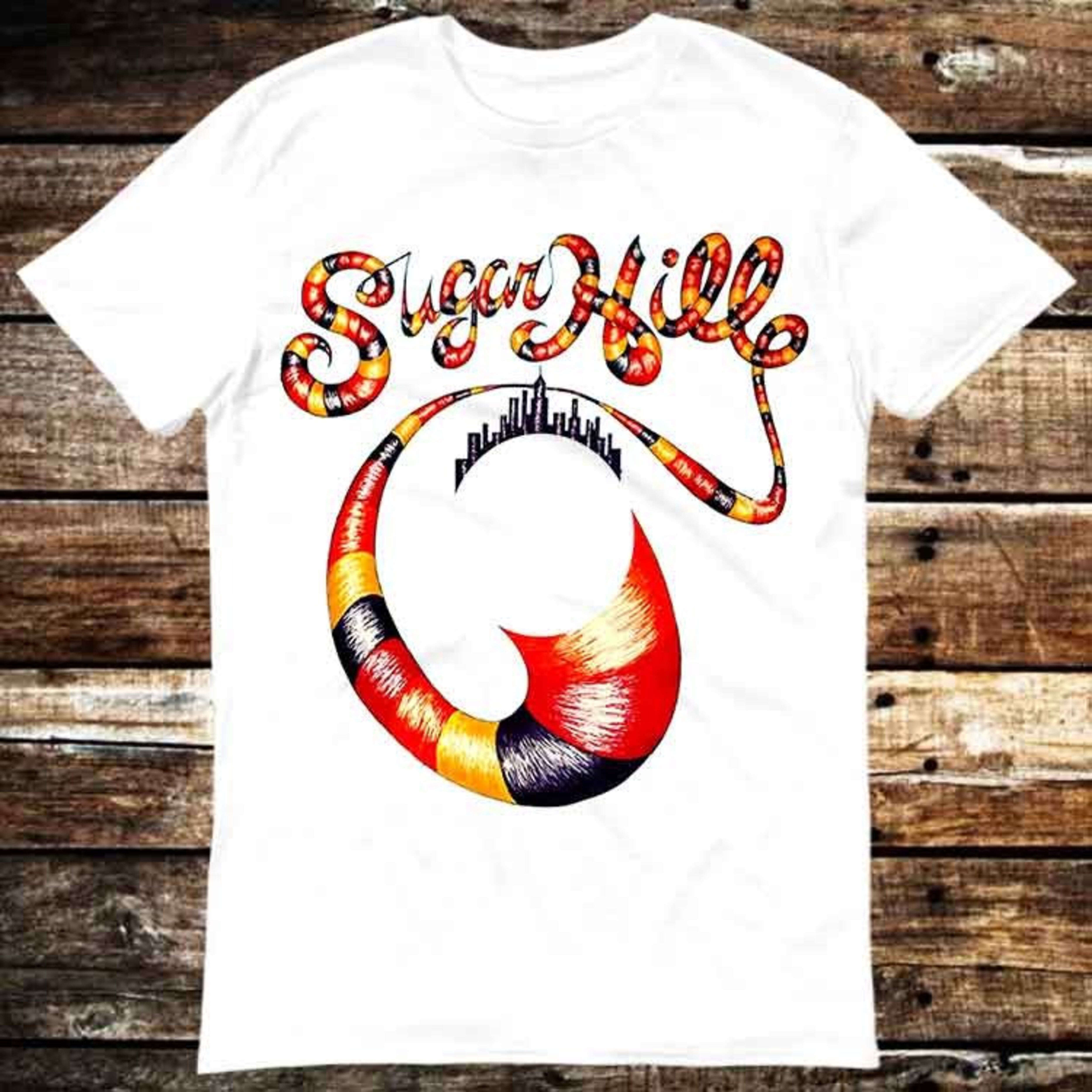 Sugar Hill Records NY Rap Hip Hop Music Gang Grandmaster T Shirt Meme ...