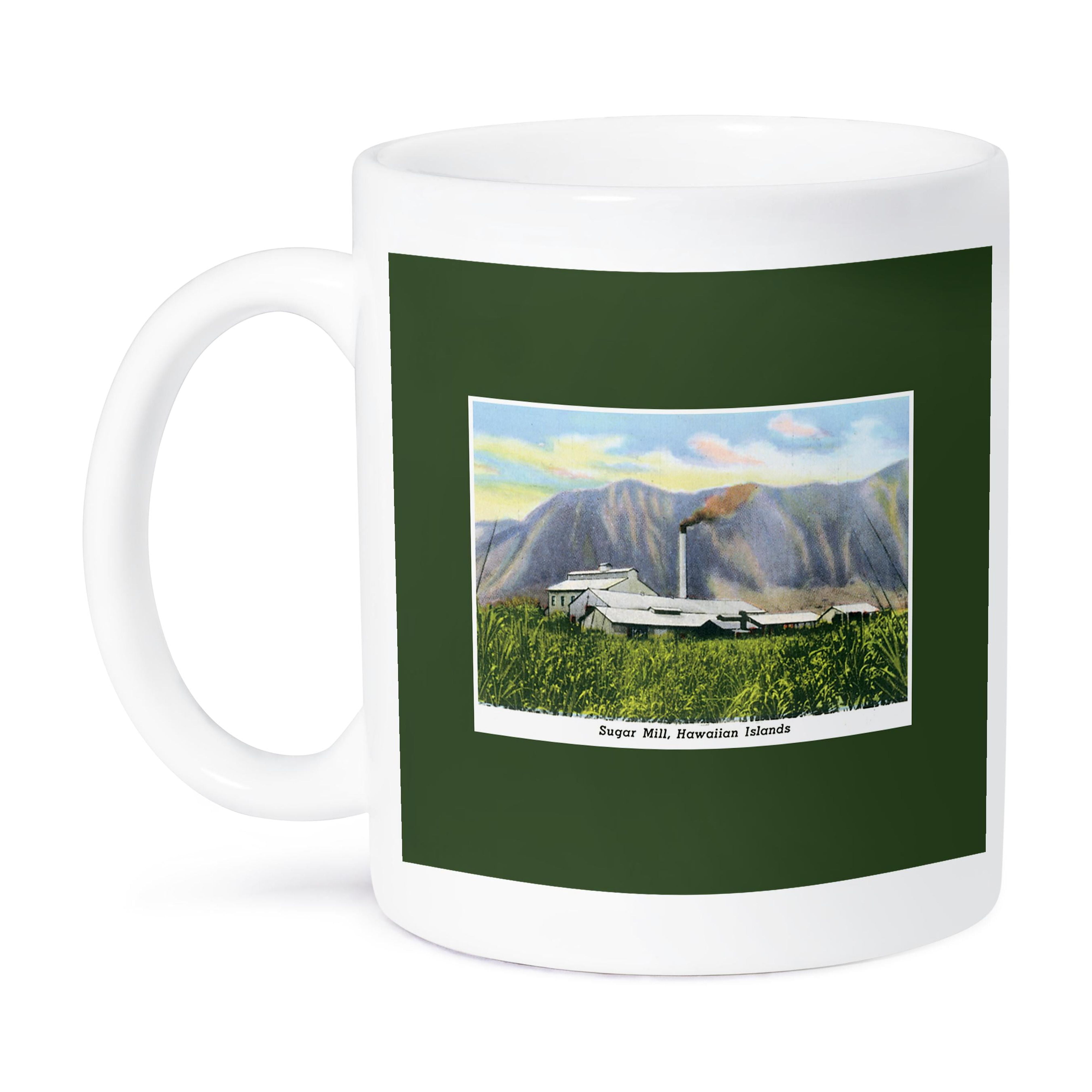 3dRose, Sugar Mill Hawaiian Islands with Mountains in the Distance ...