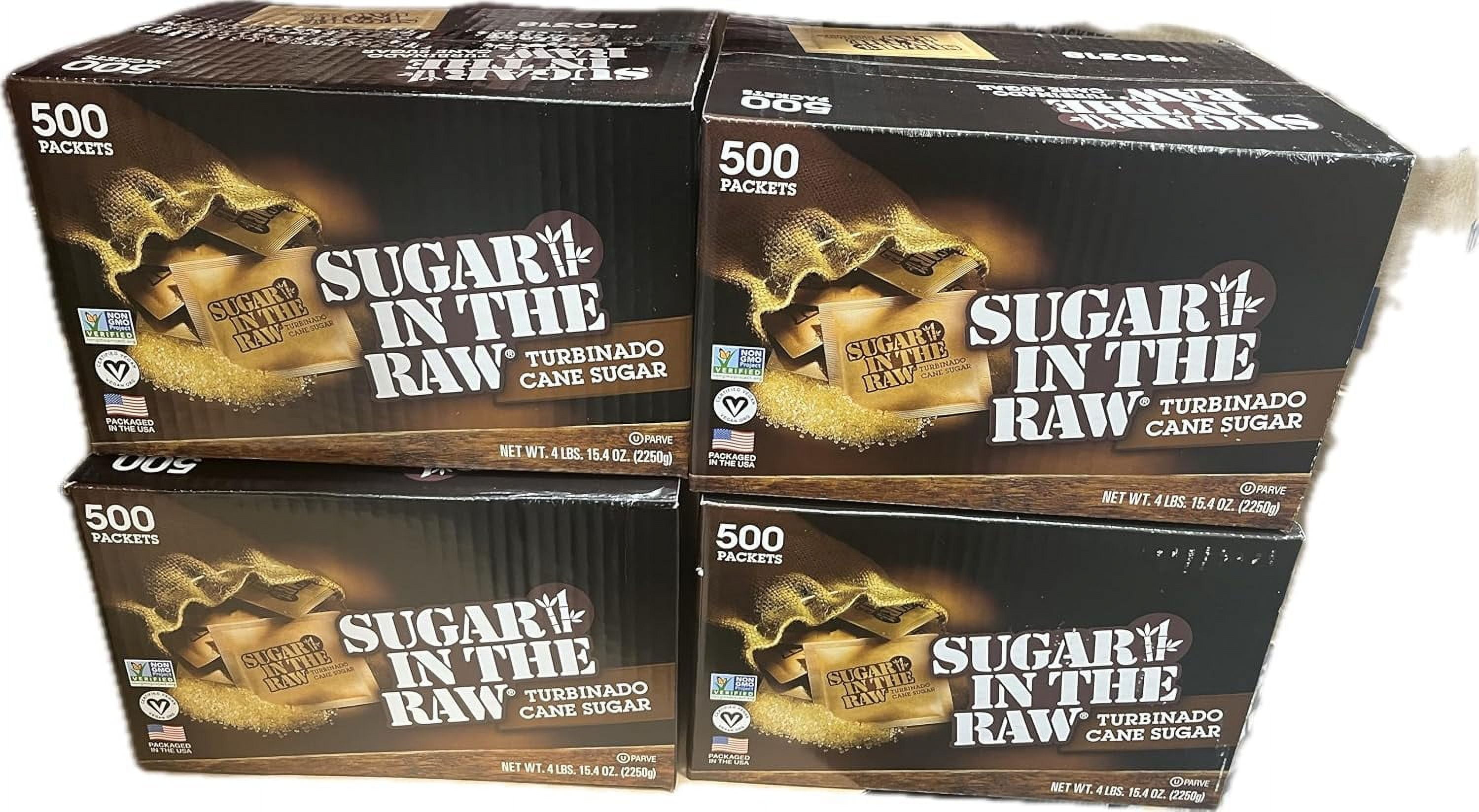 Sugar Packets, Sugar, 0.18 oz Packets, 500 per Carton Case of 4 carton ...