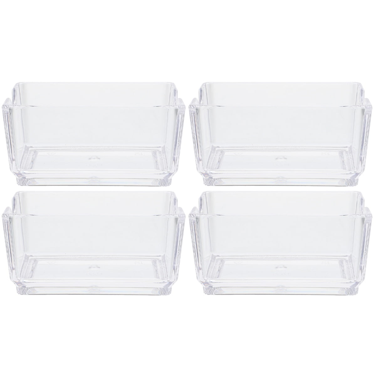 Sugar Packets Tea Bag Container 4 Pcs Storage Box Office Restaurant ...