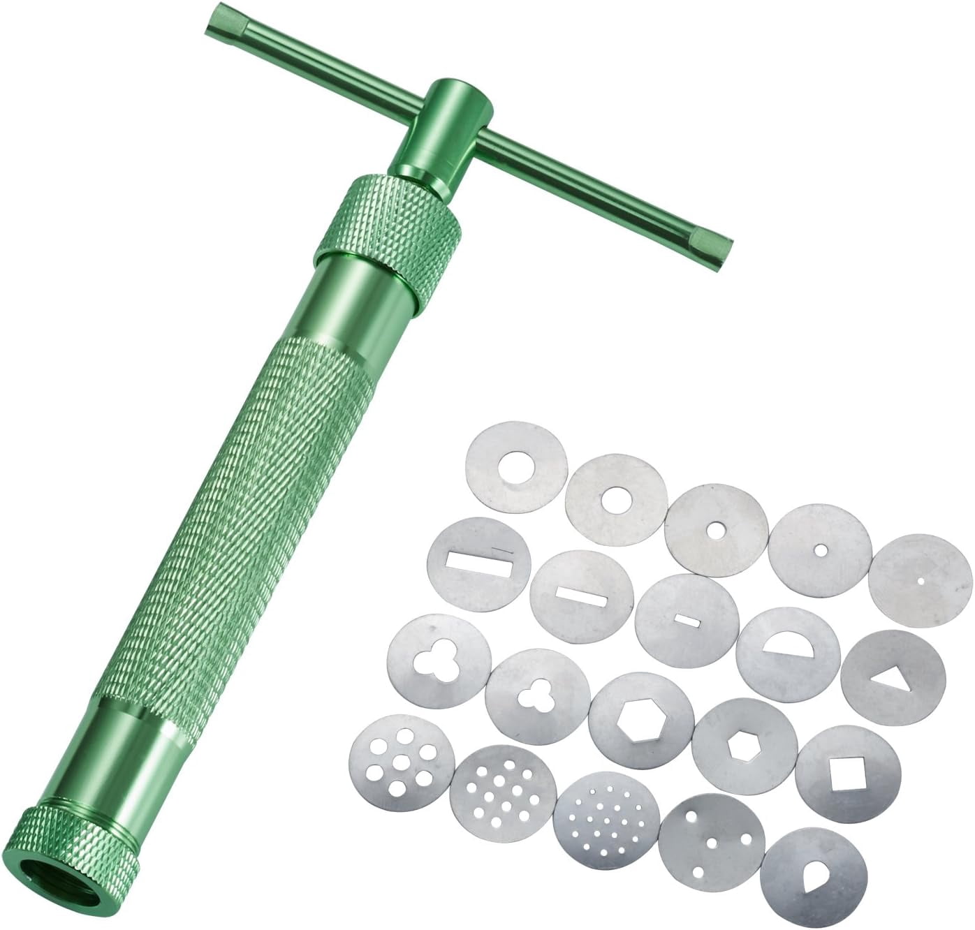 Sugar Paste Extrude Tool Set, Aluminum Alloy Press With Stainless Steel ...