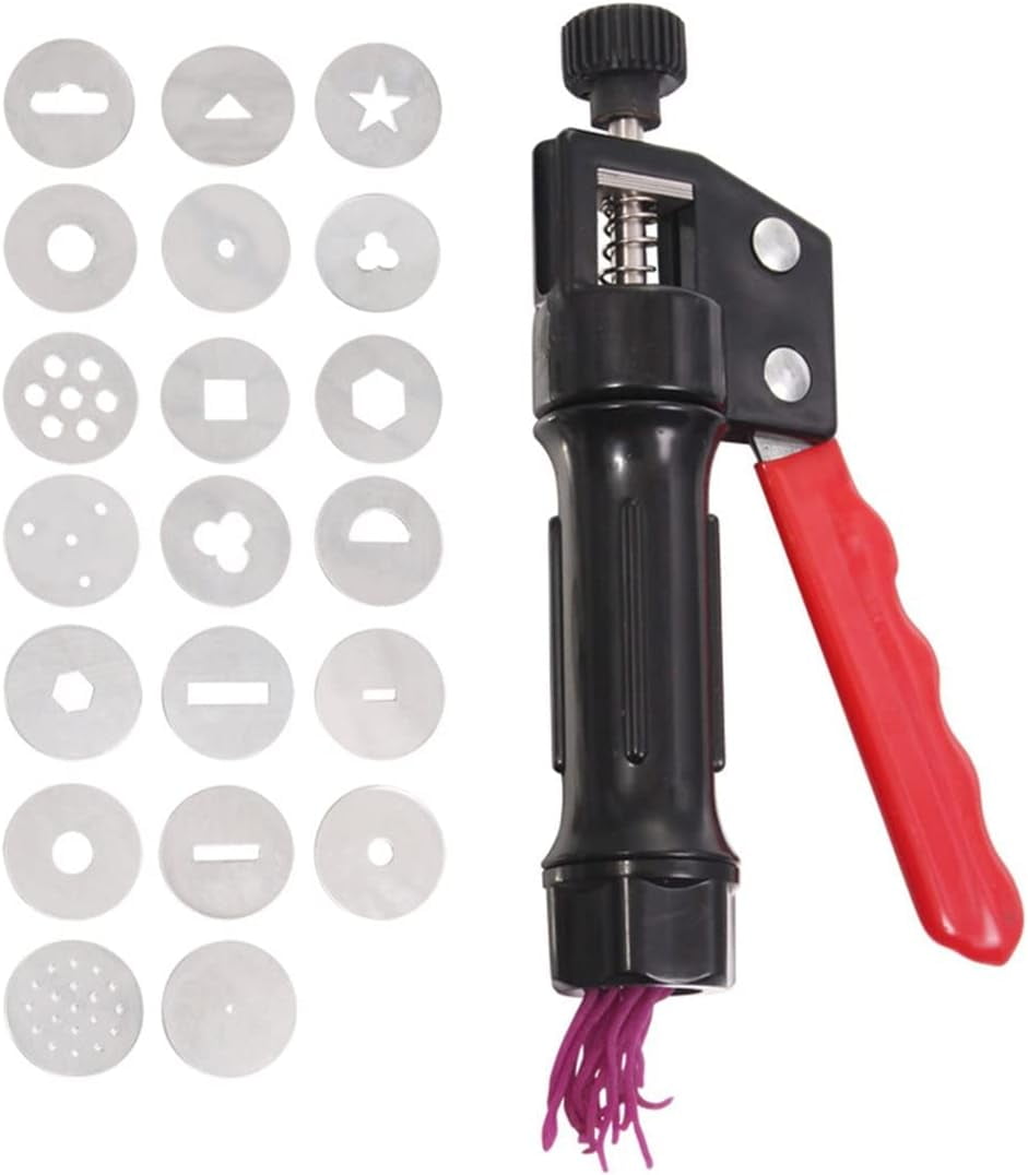 Sugar Paste Extruder, Professional Stainless Steel Clay Extruder Gun ...