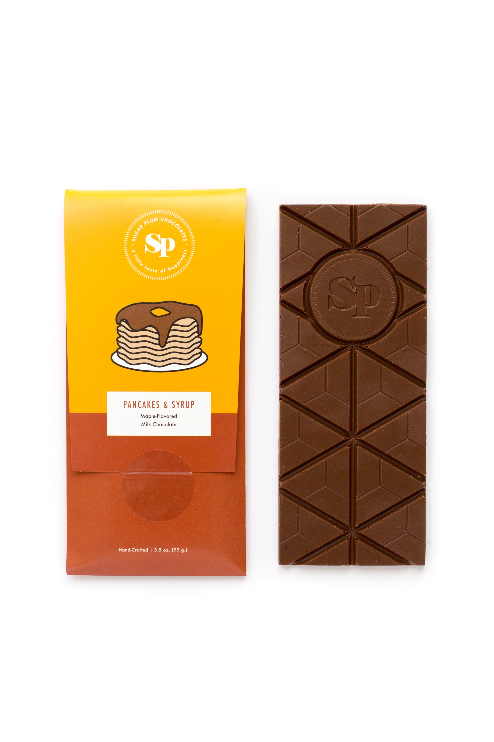 Sugar Plum Chocolates Pancakes & Syrup Candy Bars - Maple Flavored ...