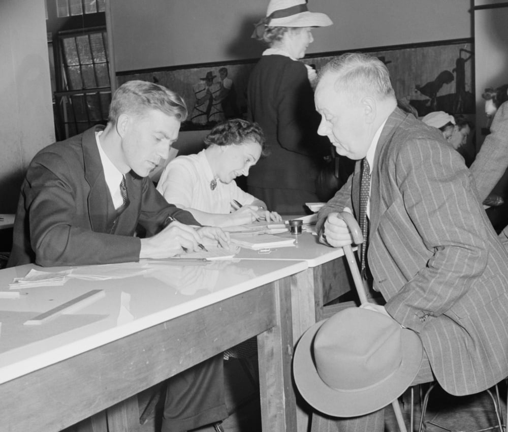 Sugar Ration Applicant Gave His Name And Address To School Teacher Who ...