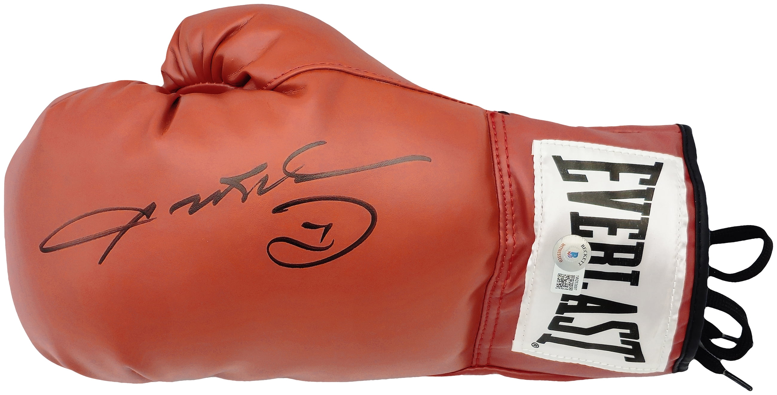 Sugar Ray Leonard Autographed Red Everlast Left Handed LH Boxing Glove ...