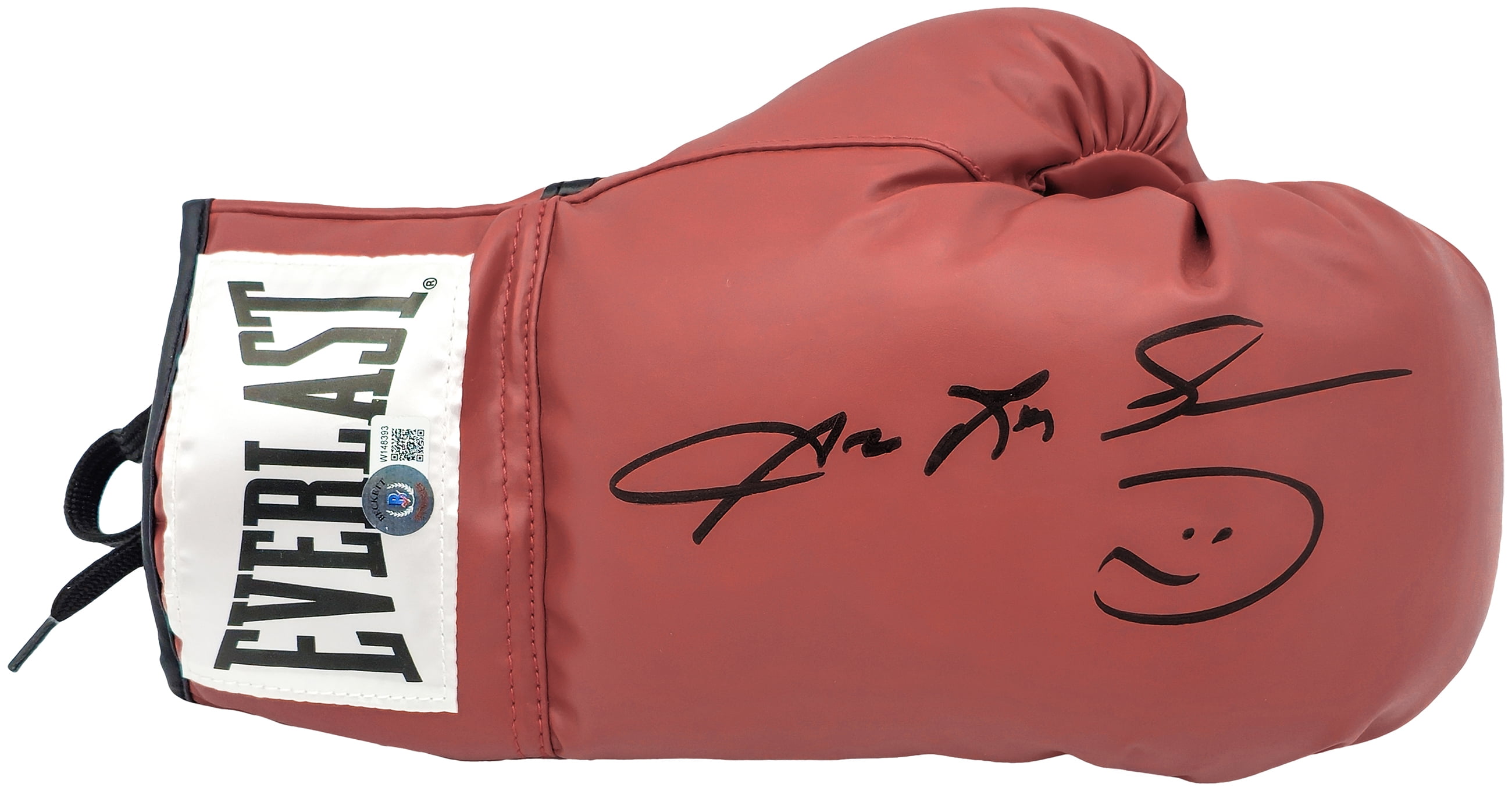 Sugar Ray Leonard Autographed Red Everlast Right Handed RH Boxing Glove ...